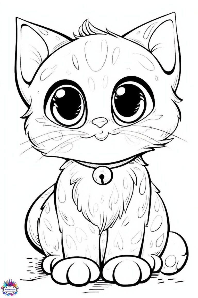 Desenho de Gato Para Colorir + 270 Imagens Para Imprimir