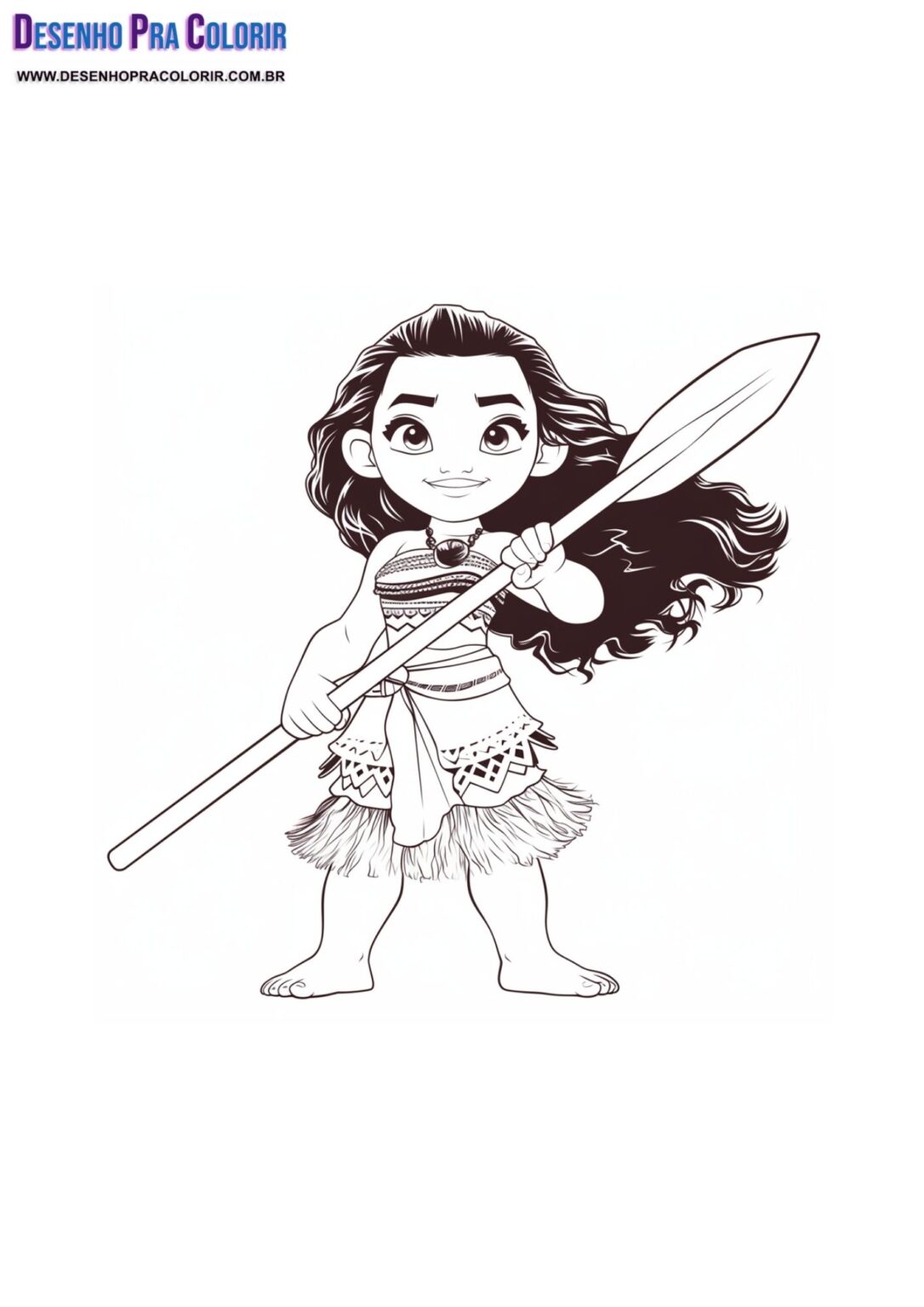 Moana Para Colorir + De 30 Desenhos Para Imprimir e Pintar