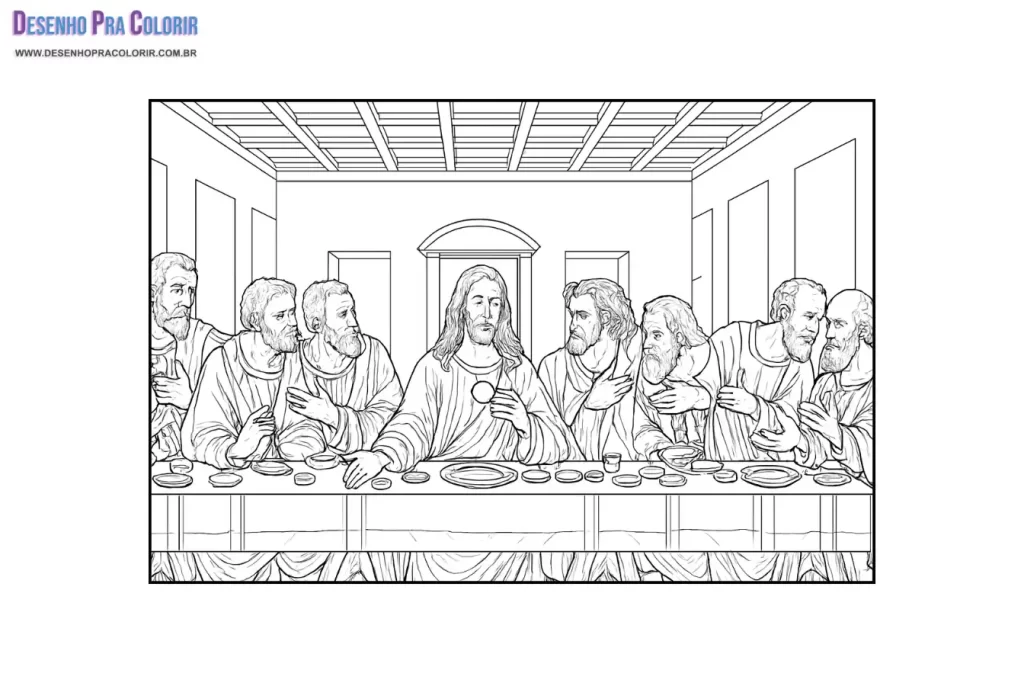 Desenhos Bíblicos Para Colorir