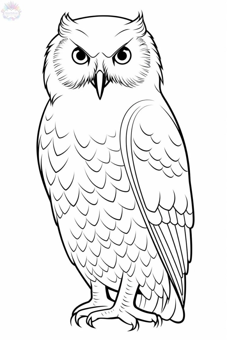 Coruja Para Colorir + De 30 Desenhos Para Imprimir e Pintar