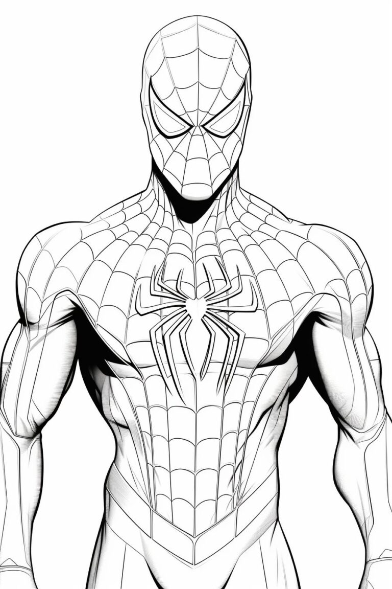 Homem-Aranha Para Colorir + De 30 Desenhos Para Imprimir