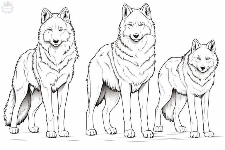 Lobo Para Colorir + De 50 Desenhos Para Imprimir e Pintar