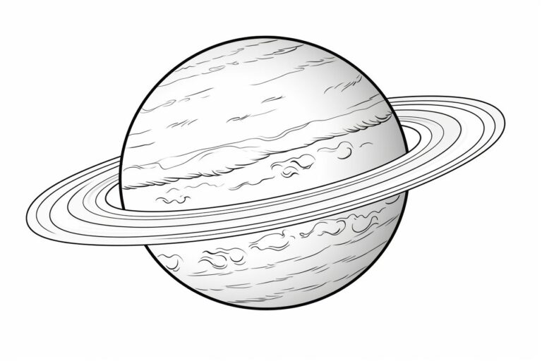 Planeta Para Colorir + De 30 Desenhos Para Imprimir e Pintar