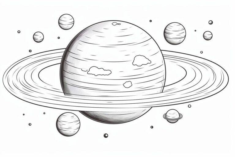 Planeta Para Colorir + De 30 Desenhos Para Imprimir e Pintar