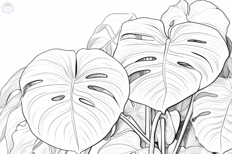 Plantas Para Colorir + De 30 Desenhos Para Imprimir e Pintar