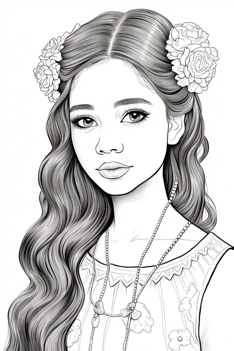 Rosto Para Colorir + De 180 Desenhos Para Pintar - Tem Famosos!