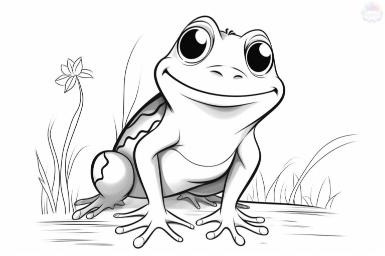 Sapo Para Colorir + De 30 Desenhos Para Adultos e Crianças