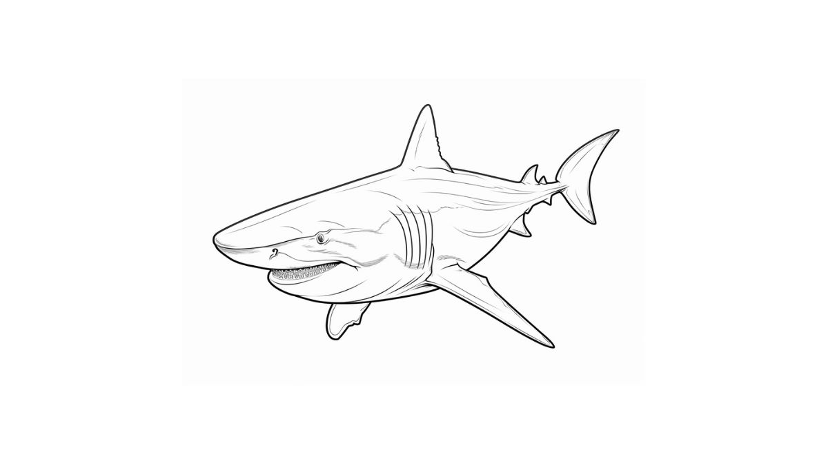 Tubarão Para Colorir + De 40 Desenhos Para Imprimir e Pintar