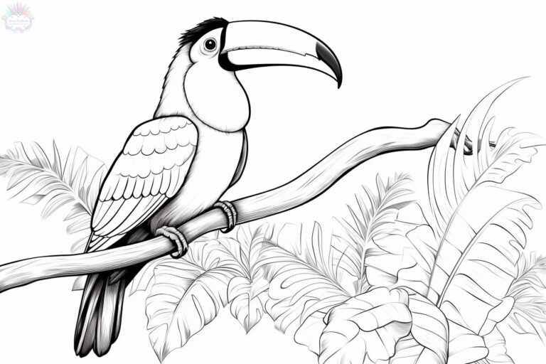 Tucano Para Colorir + De 60 Desenho Para Imprimir e Pintar