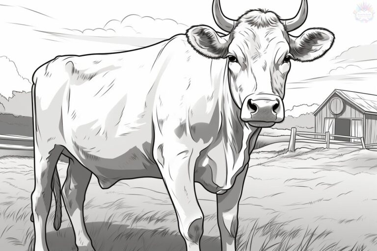 Vaca Para Colorir + De 30 Desenhos Para Imprimir e Colorir