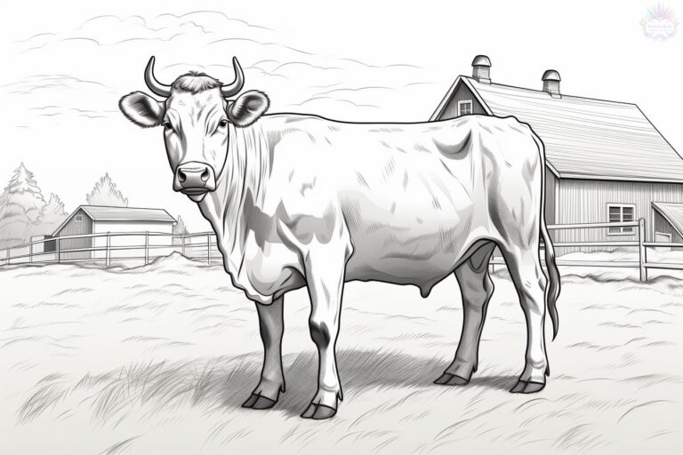 Vaca Para Colorir + De 30 Desenhos Para Imprimir e Colorir