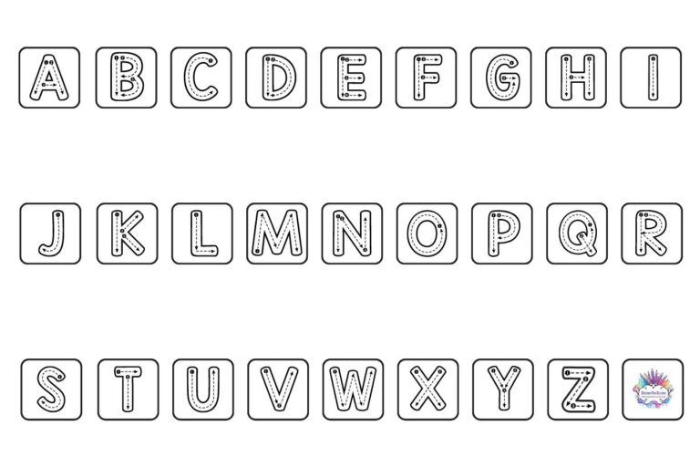 Alfabeto Para Colorir + De 30 Desenhos Para imprimir e Pintar