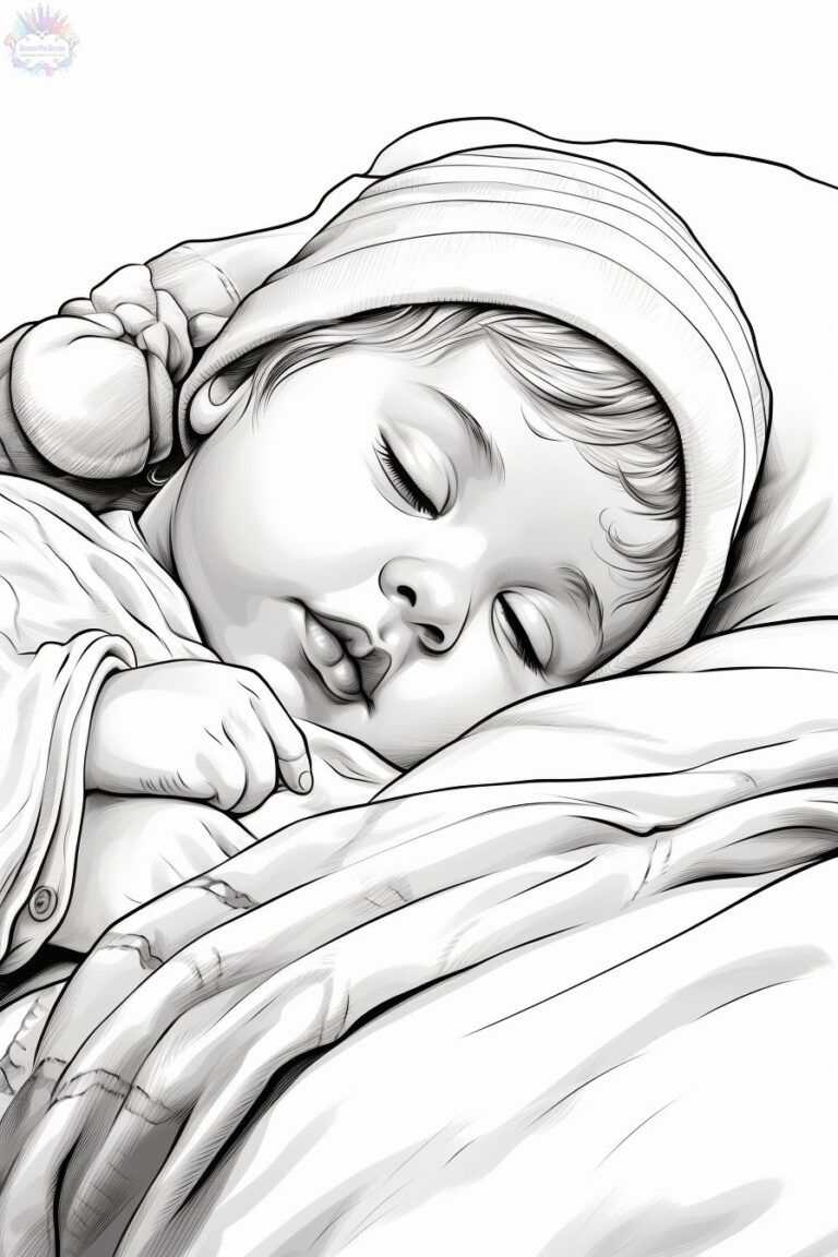 Bebê Para Colorir+ De 60 Desenhos Para Imprimir e Pintar