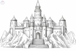 Castelo Para Colorir + De 80 Desenhos Para Imprimir e Pintar