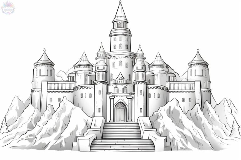 Castelo Para Colorir + De 80 Desenhos Para Imprimir e Pintar