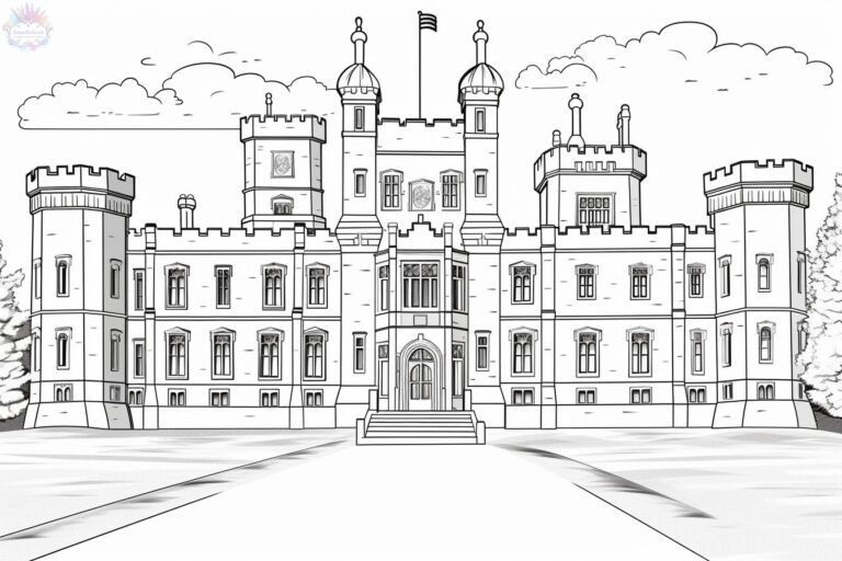 Castelo Para Colorir + De 80 Desenhos Para Imprimir e Pintar