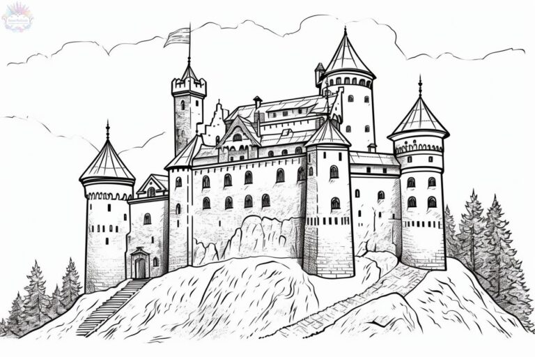 Castelo Para Colorir + De 80 Desenhos Para Imprimir e Pintar