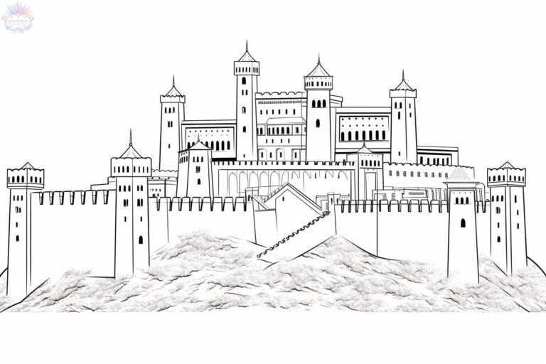 Castelo Para Colorir + De 80 Desenhos Para Imprimir e Pintar