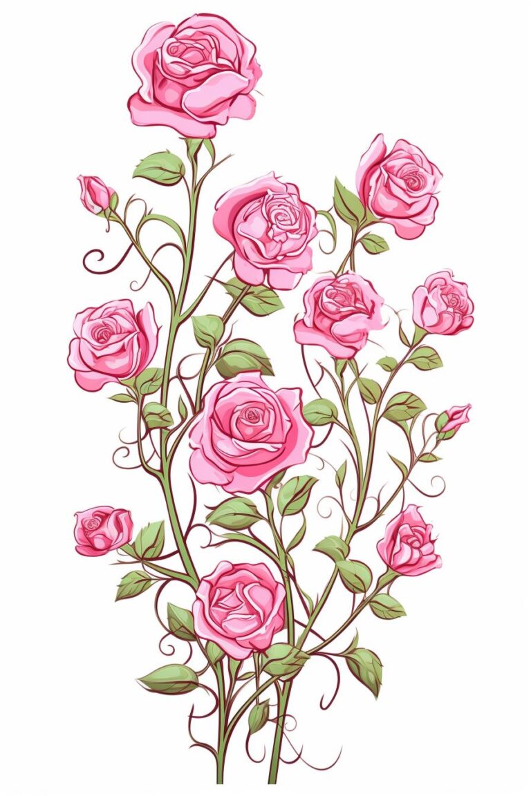 Flores Coloridas Para Imprimir + De 160 Desenhos Para Baixar!