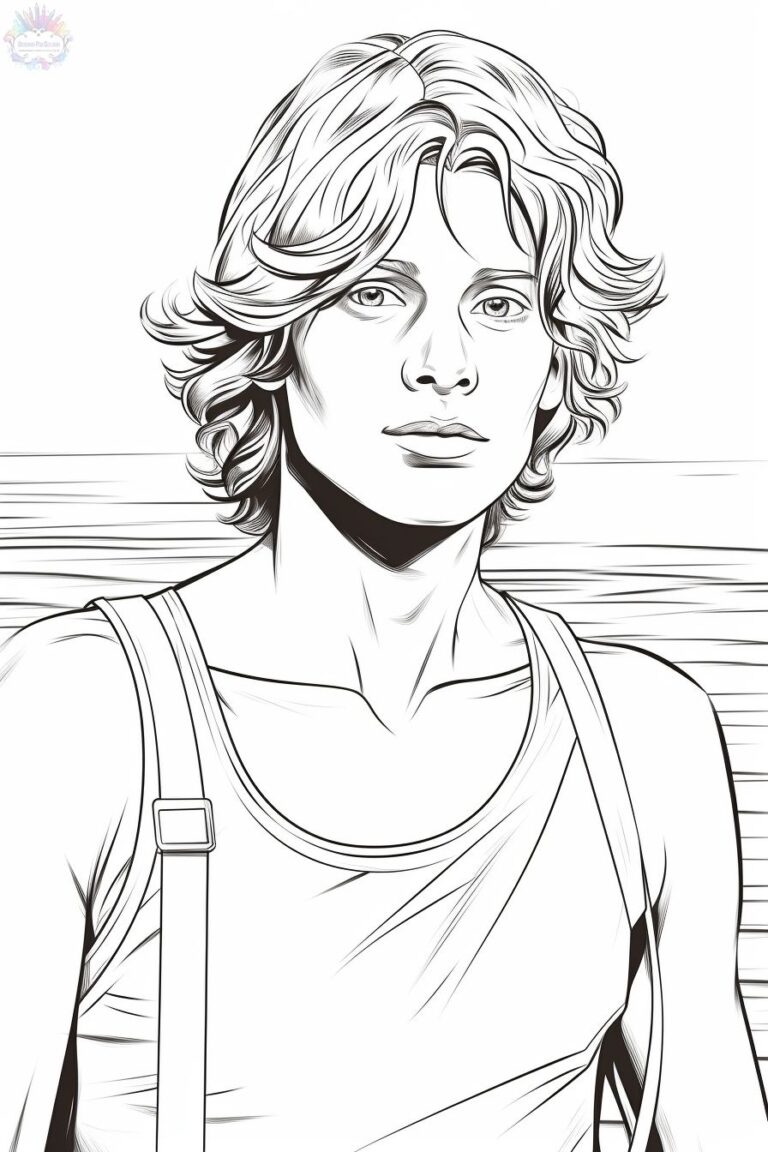 Homem Para Colorir + De 60 Desenhos Para Imprimir e Pintar