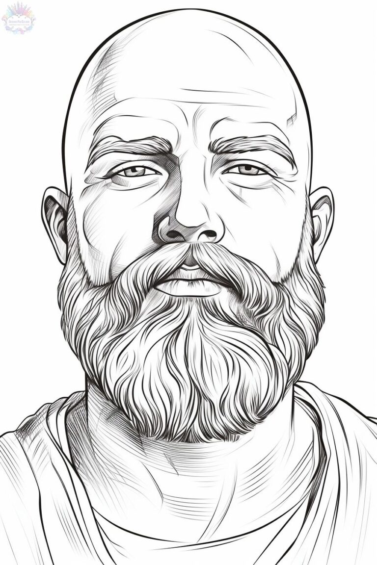 Homem Para Colorir + De 60 Desenhos Para Imprimir e Pintar