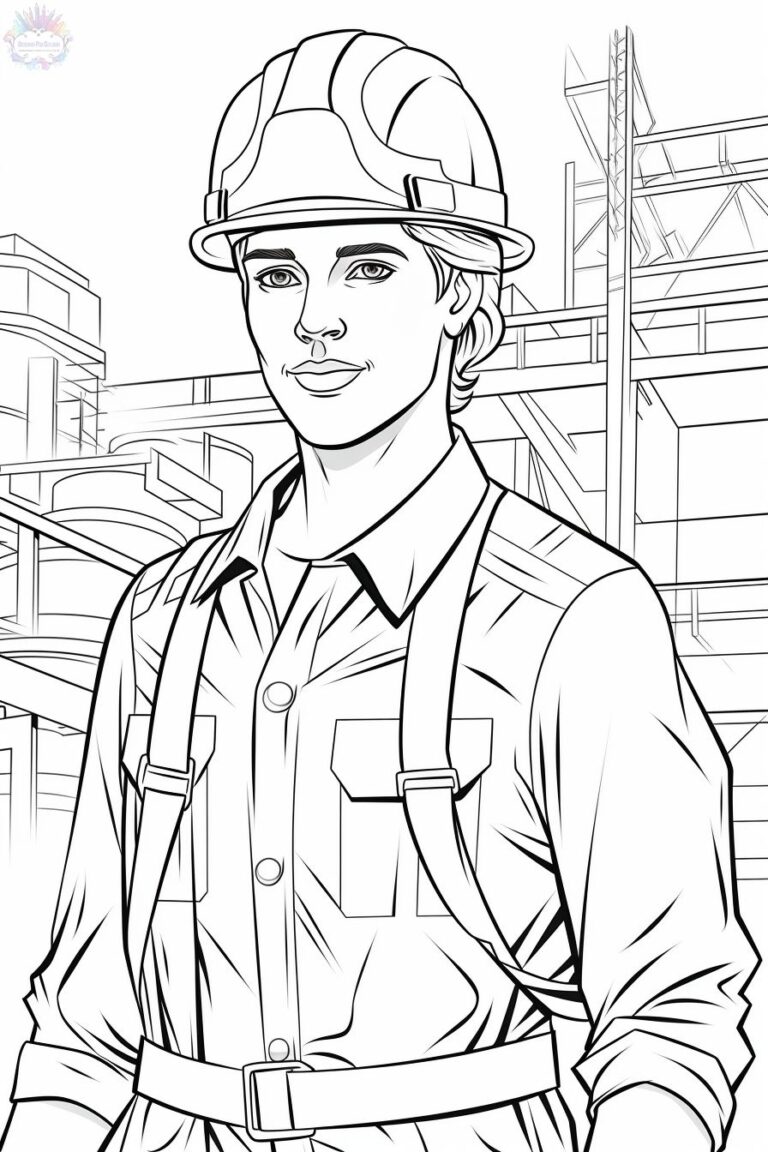 Homem Para Colorir + De 60 Desenhos Para Imprimir e Pintar