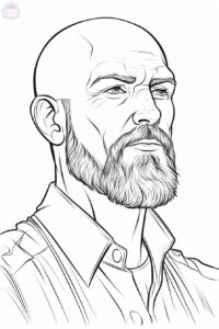 Homem Para Colorir + De 60 Desenhos Para Imprimir e Pintar