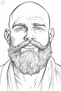 Homem Para Colorir + De 60 Desenhos Para Imprimir e Pintar