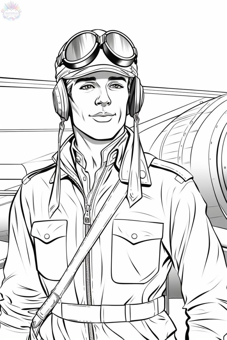 Homem Para Colorir + De 60 Desenhos Para Imprimir e Pintar