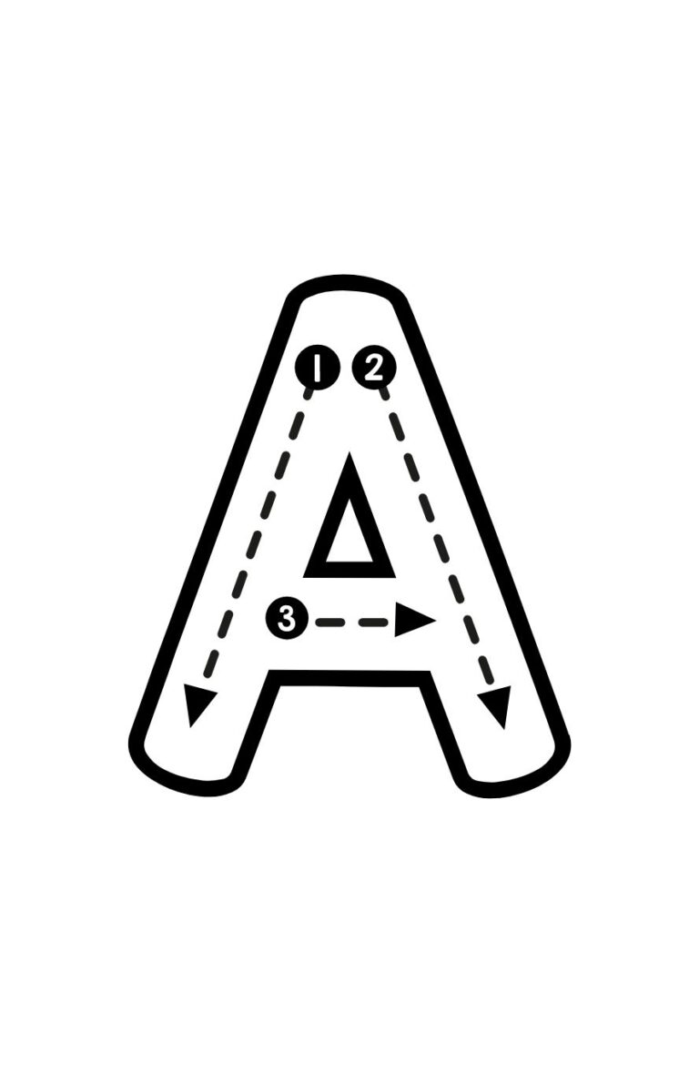 Letra Para Colorir + De 30 Desenhos Para Imprimir e Pintar