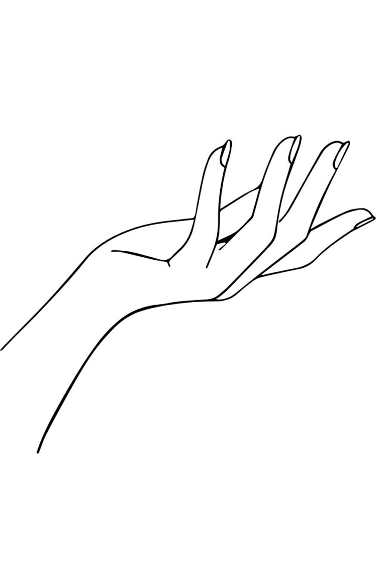 Mãos Para Colorir + De 30 Desenhos Para Imprimir e Pintar