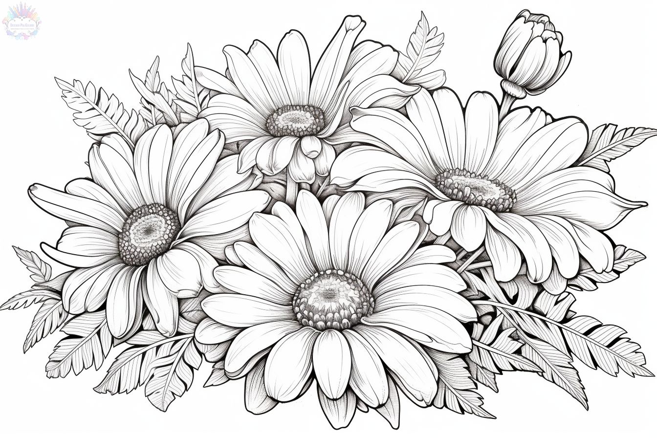 Margarida Para Colorir + De 30 Desenhos Para Imprimir e Pintar