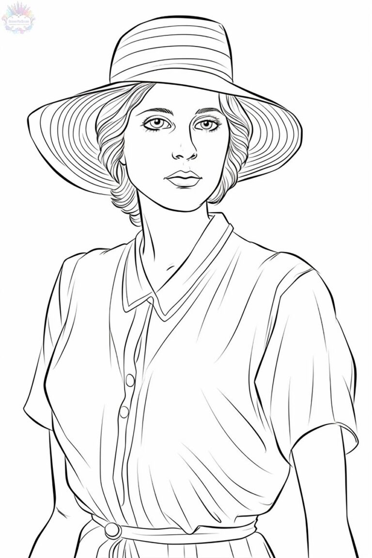 Mulher Para Colorir 100 Desenhos Lindos Para Imprimir e Pintar