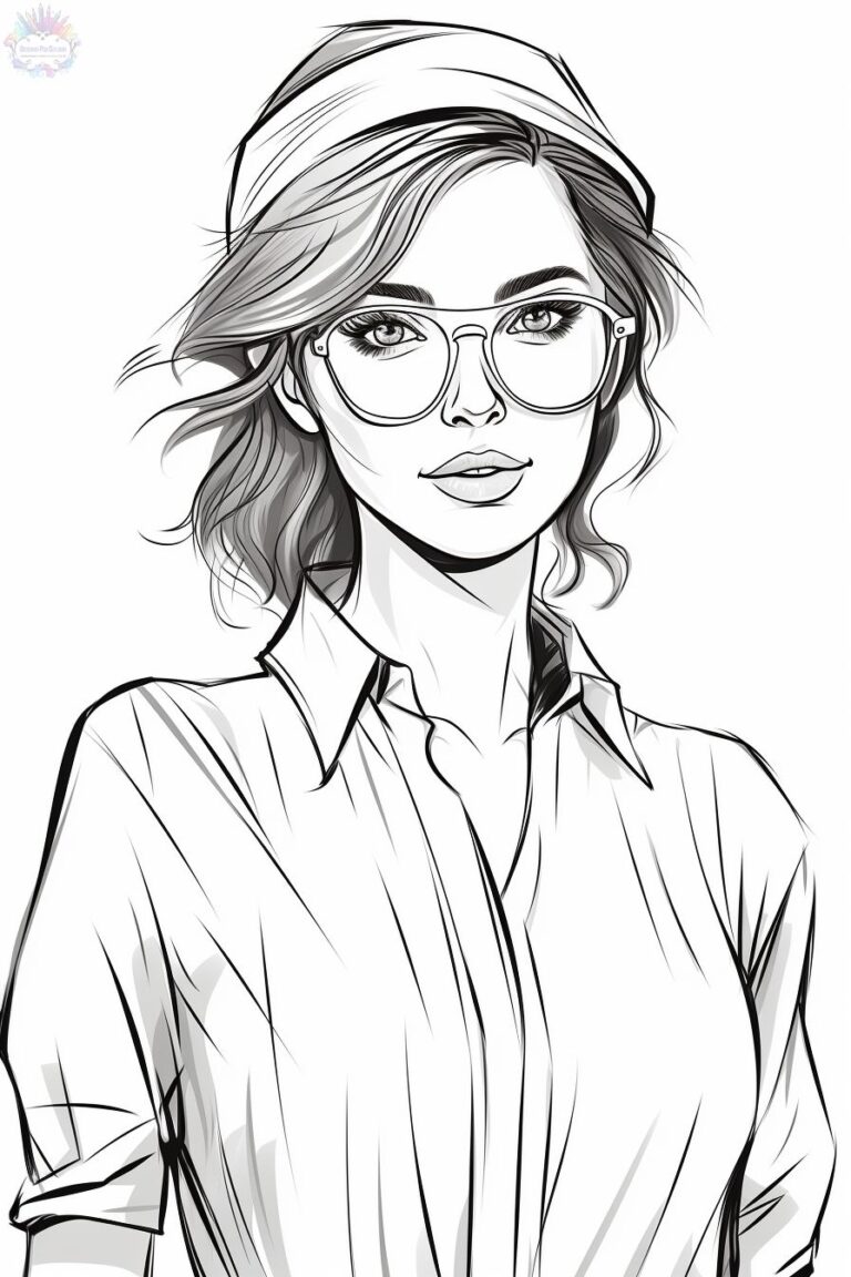 Mulher Para Colorir 100 Desenhos Lindos Para Imprimir e Pintar