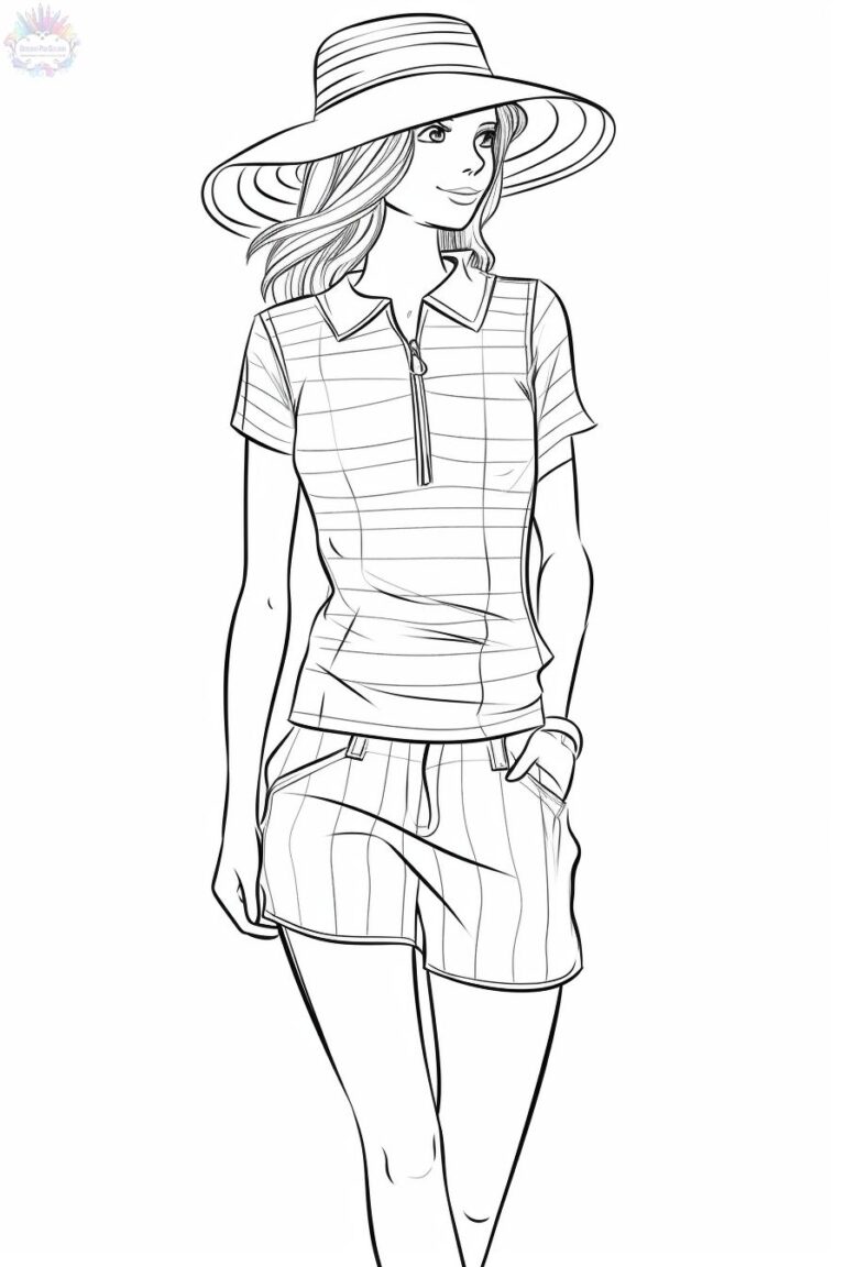 Mulher Para Colorir 100 Desenhos Lindos Para Imprimir e Pintar