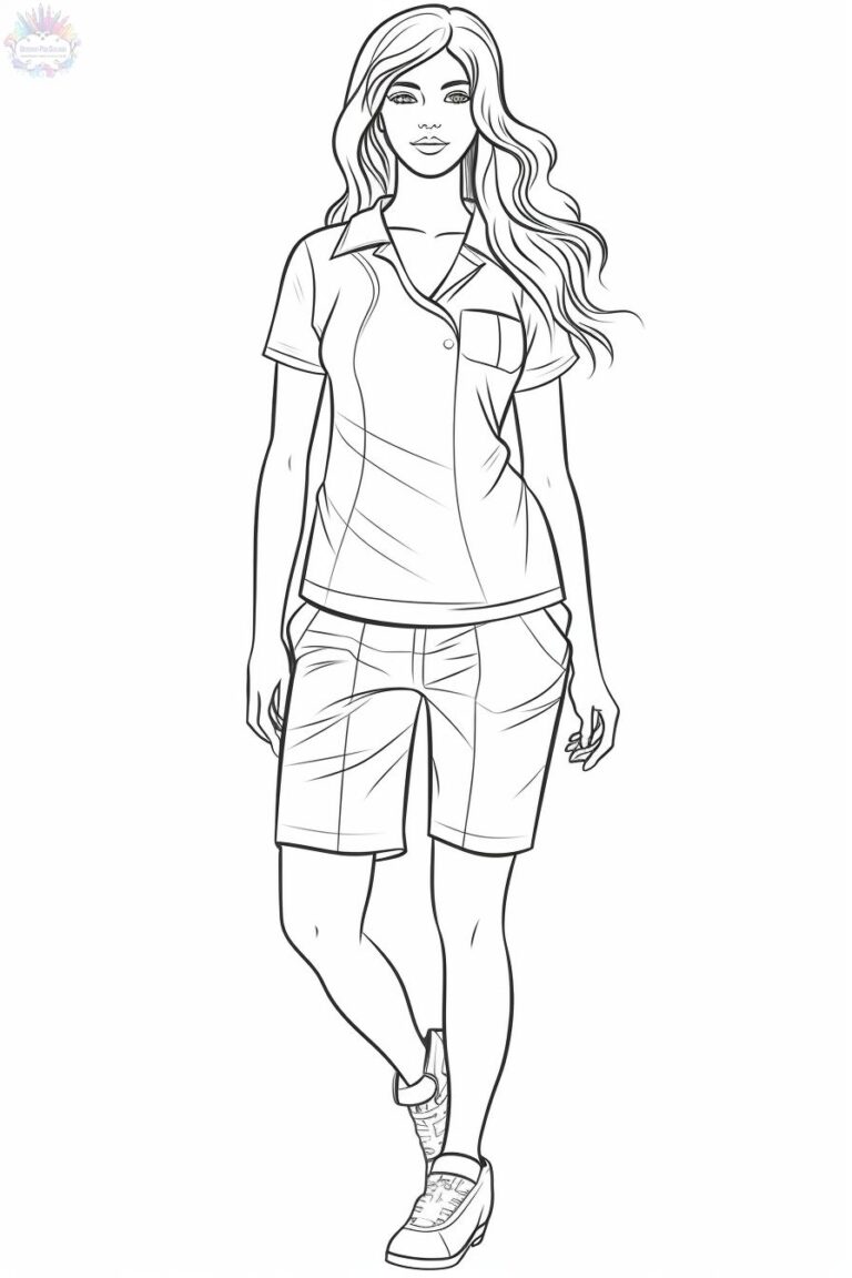 Mulher Para Colorir 100 Desenhos Lindos Para Imprimir e Pintar