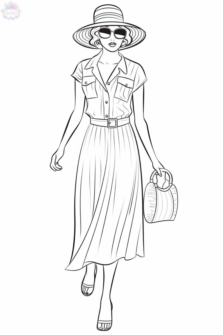 Mulher Para Colorir 100 Desenhos Lindos Para Imprimir e Pintar