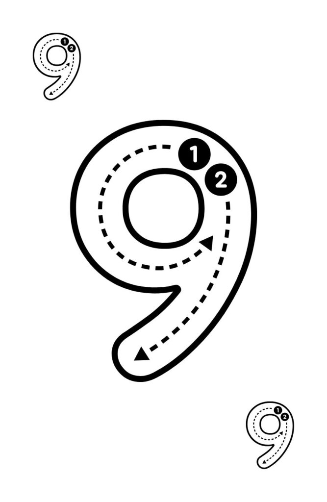 Números Para Colorir - Aprenda Brincando e Pintando