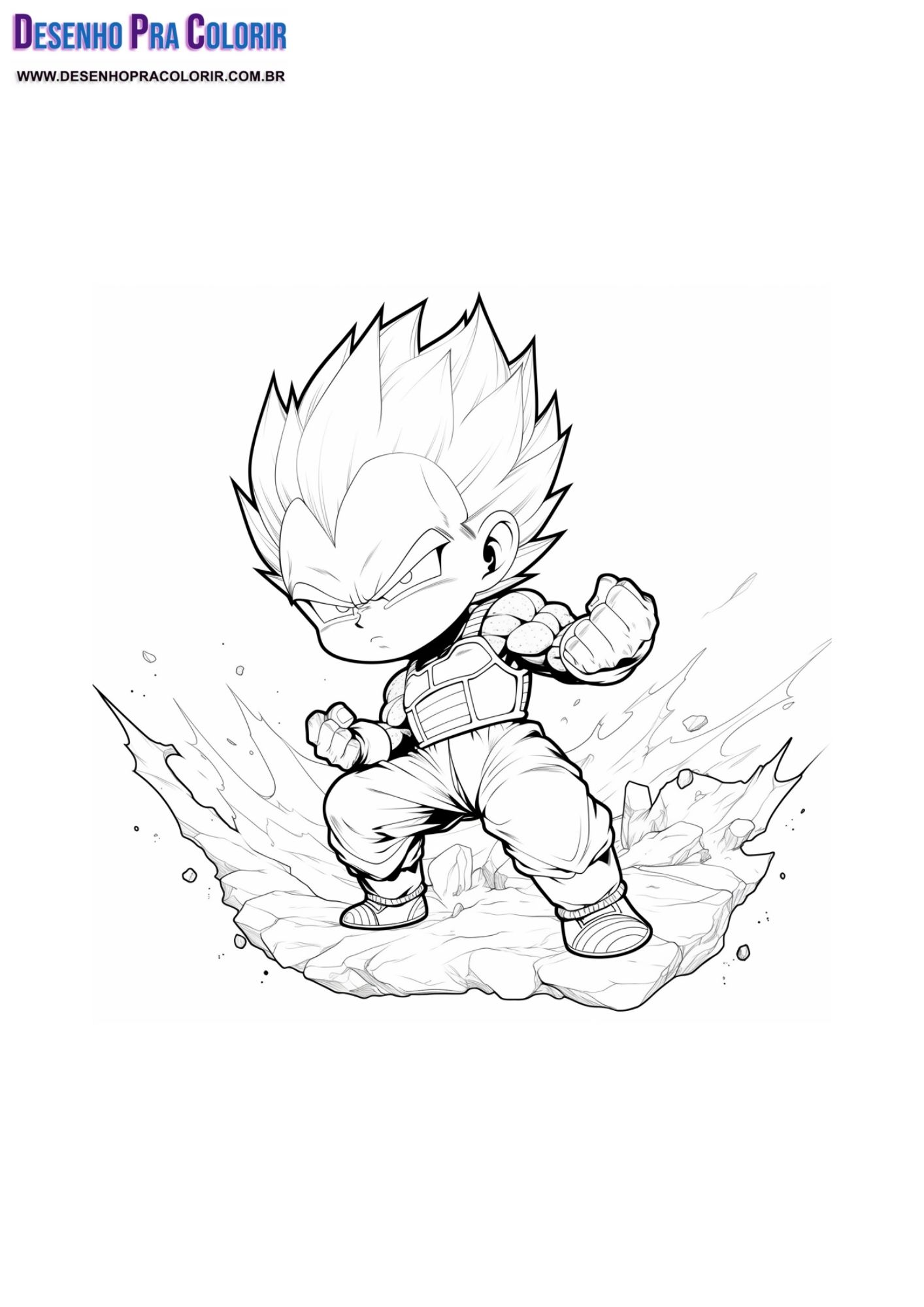 Vegeta para Colorir + De 40 Desenhos Para Imprimir e Pintar