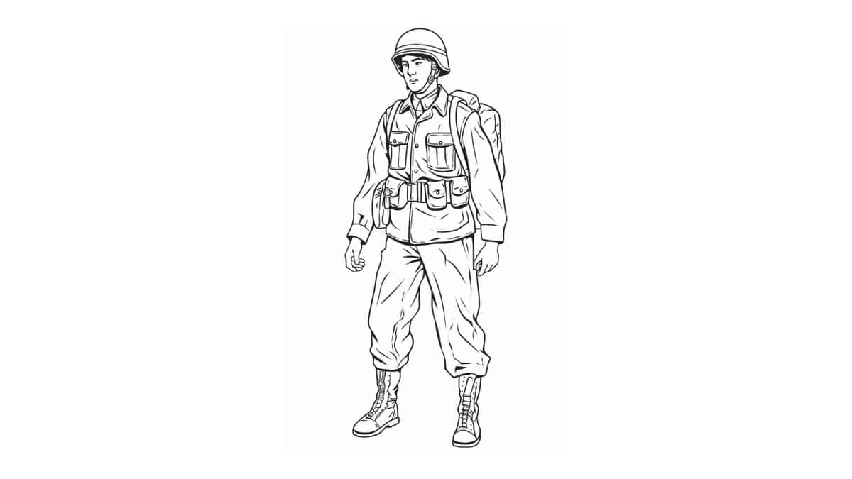 Soldado Para Colorir + De 30 Desenhos Para Imprimir e Pintar