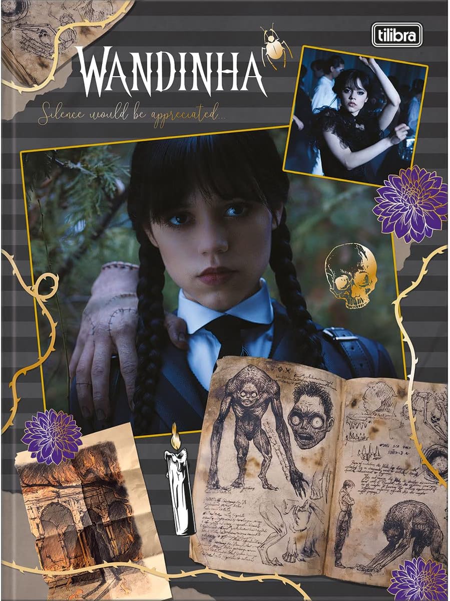 Wandinha Para Colorir + De 60 Desenhos Para Imprimir e Pintar