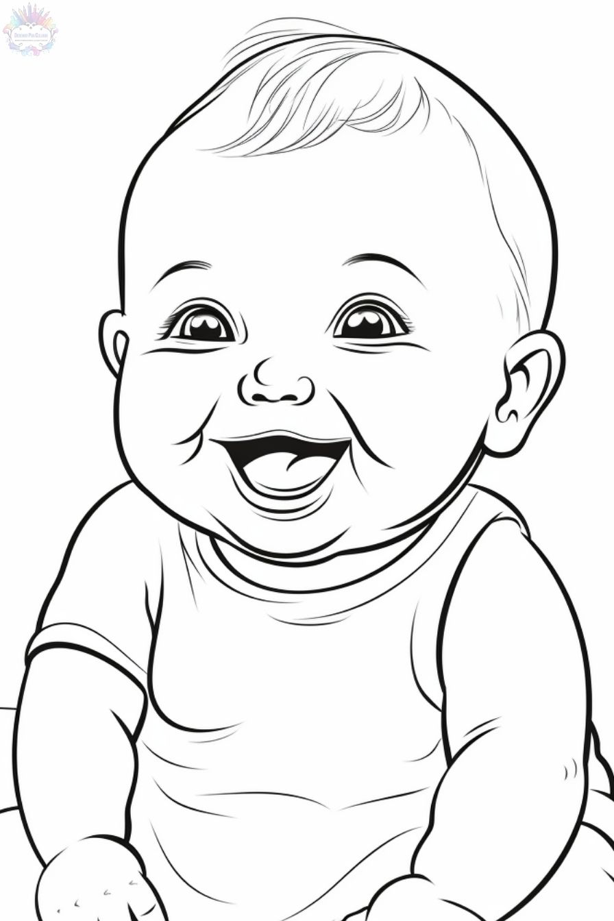 Baby Coloring Pages