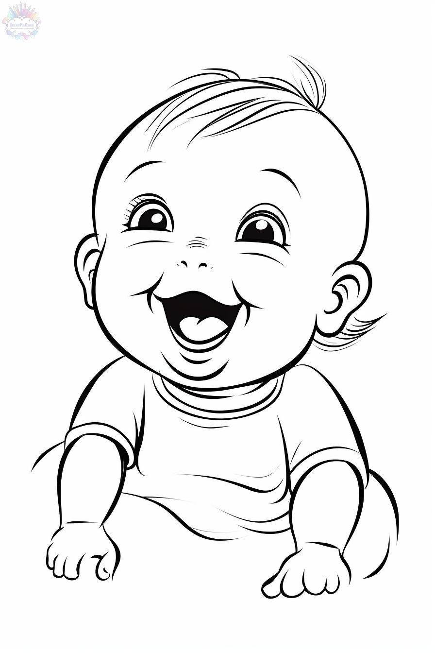 Baby Coloring Pages