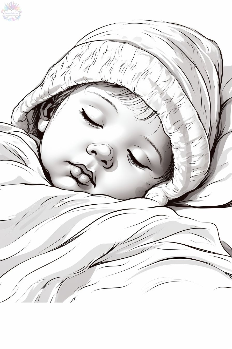 Baby Coloring Pages