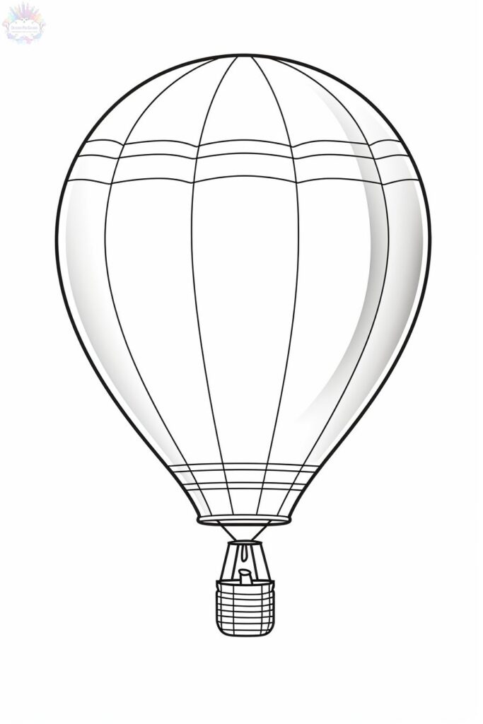 Balloon Coloring Pages