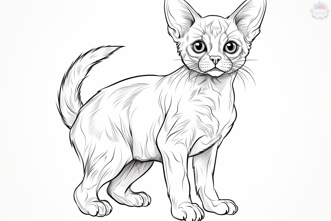 Cat Coloring Pages