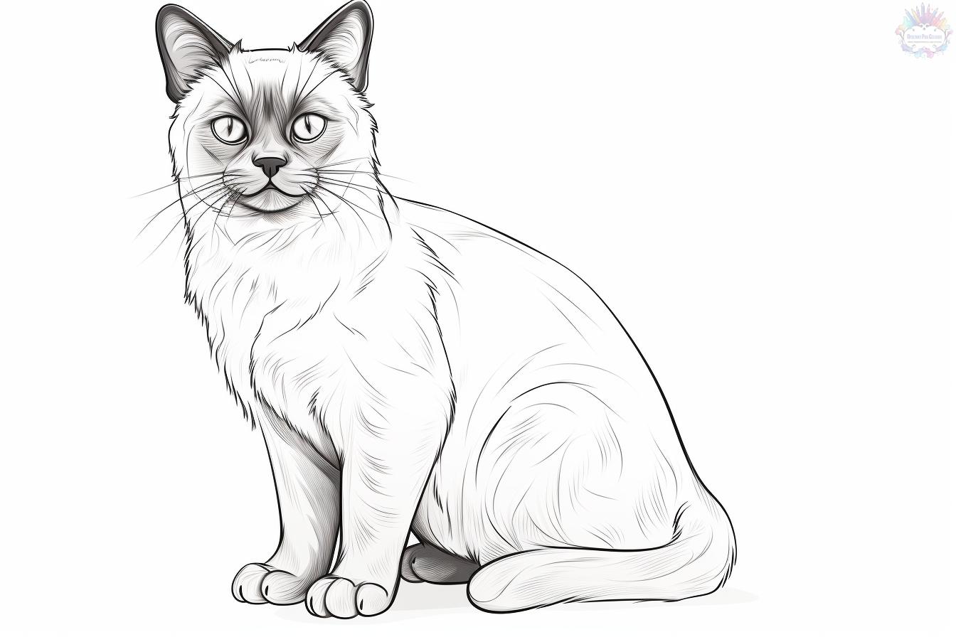 Cat Coloring Pages