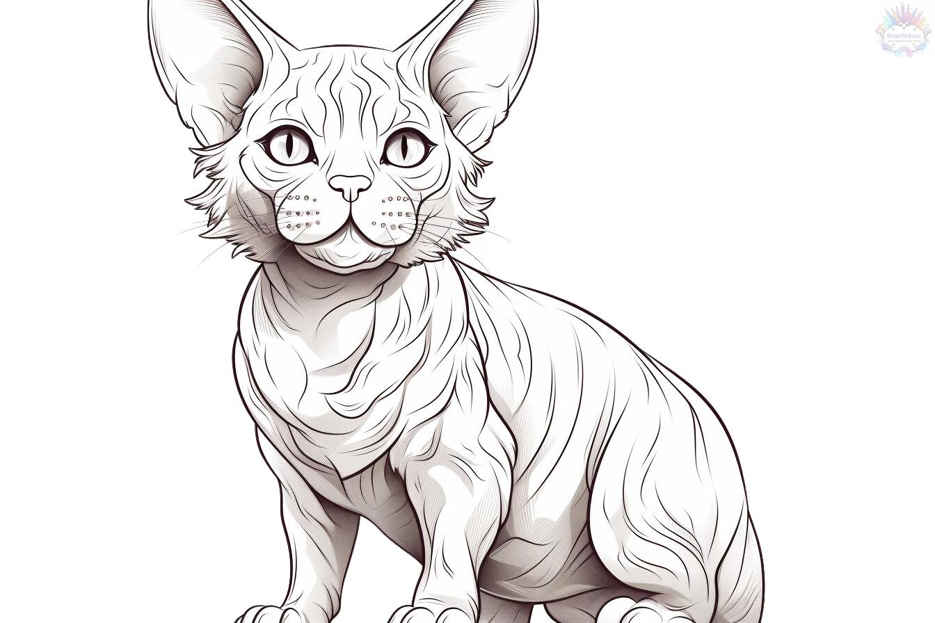 Cat Coloring Pages