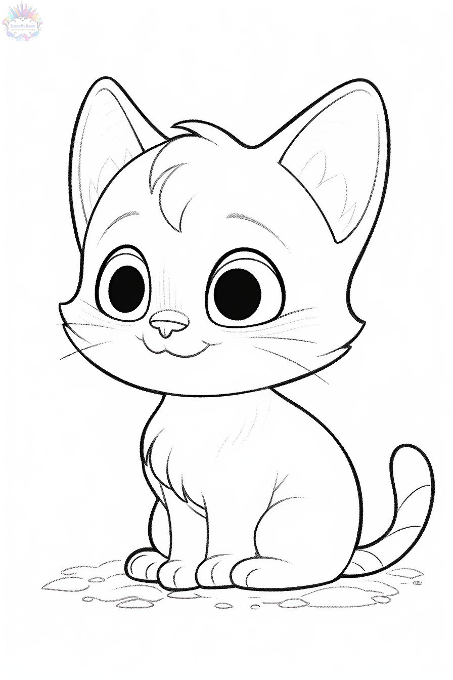 Cat Coloring Pages