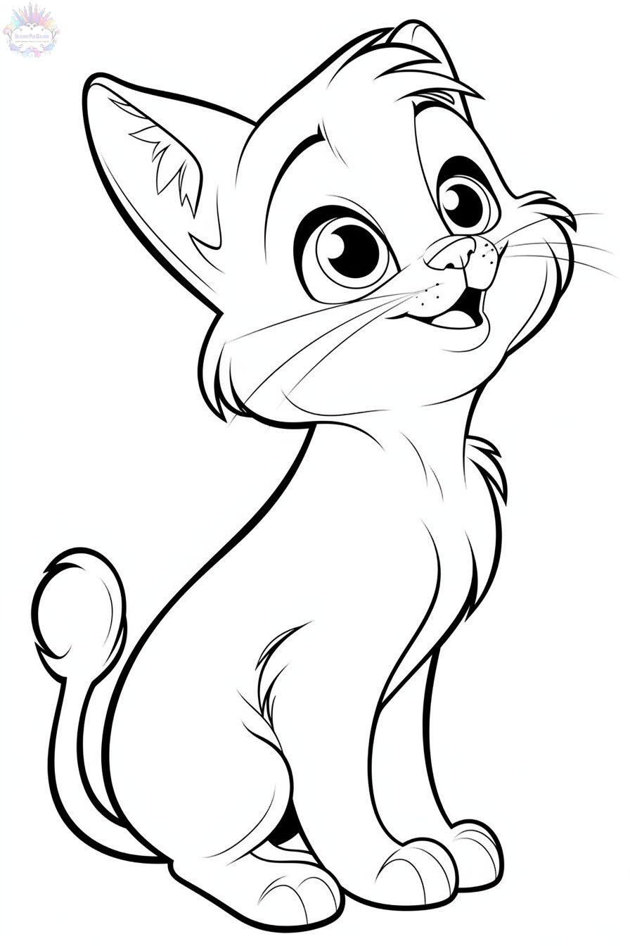 Cat Coloring Pages